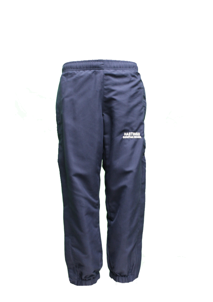 Hastings Christian School Trackpants Navy | Hastings Christian School