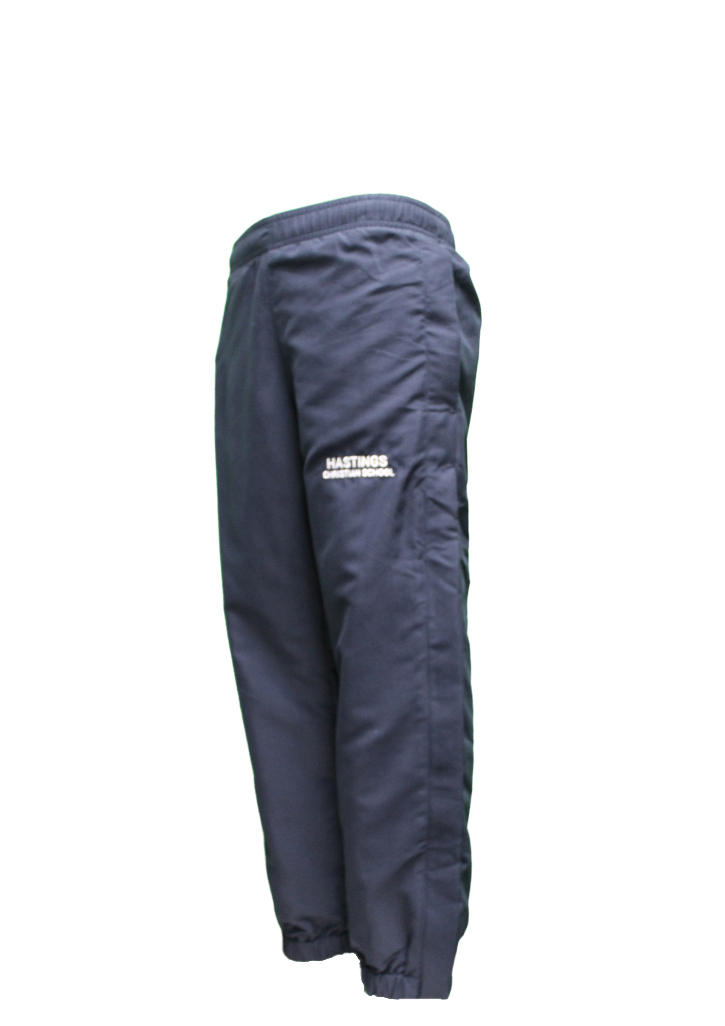 Hastings Christian School Trackpants Navy | Hastings Christian School
