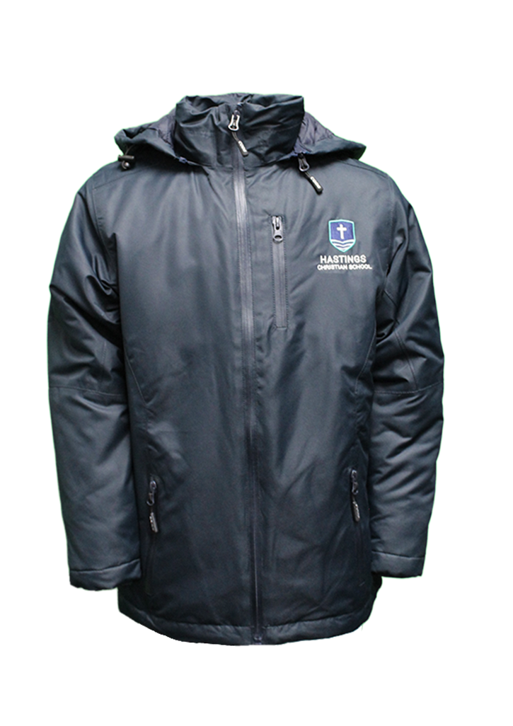 Hastings Christian School Sideline Jacket Navy | Hastings Christian School